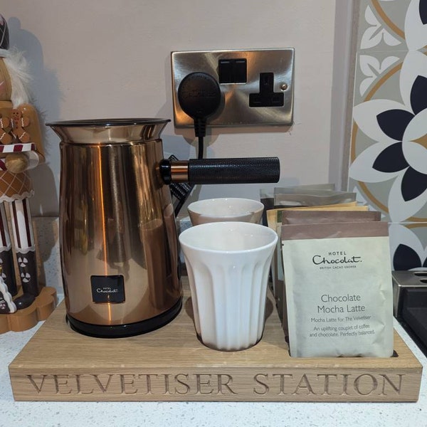 Luxurious Personalised Velvetiser Station for Hot Chocolate Lovers ...