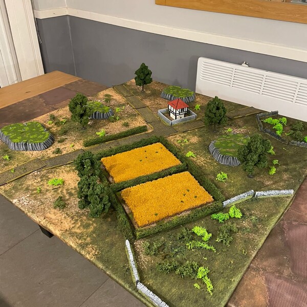 Wargame Terrain - Forest Trees Set – PAINTED - Miniature Wargaming ...