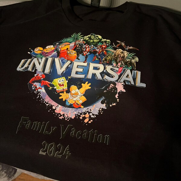 Universal Family Vacation 2024 PNG, Family Trip, Family Vacation, Magic ...