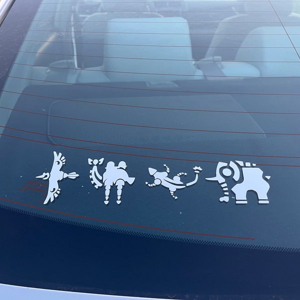 Zelda Breath of the Wild - Divine Beasts Decal Sticker - Etsy