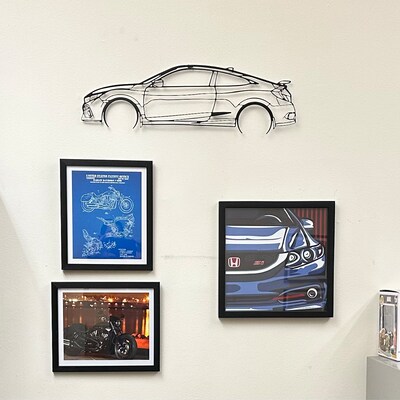 Wrangler Silhouette Metal Wall Art , Rubicon Metal Wall Art ,offroad ...