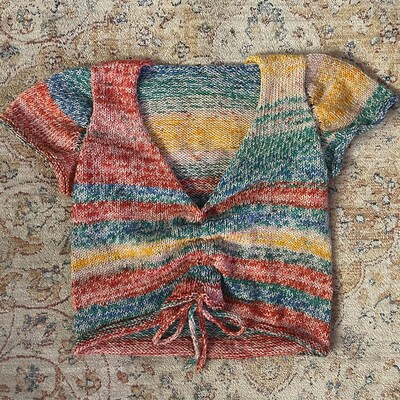 Sahara Wrap Sweater Pattern - Etsy