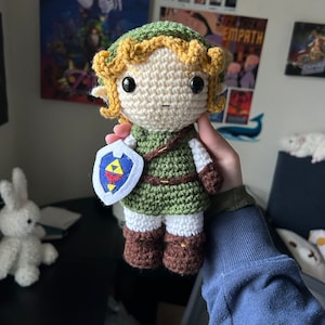 PDF: Zelda Inspired Amigurumi Doll Crochet Pattern by Crochelandia - Etsy