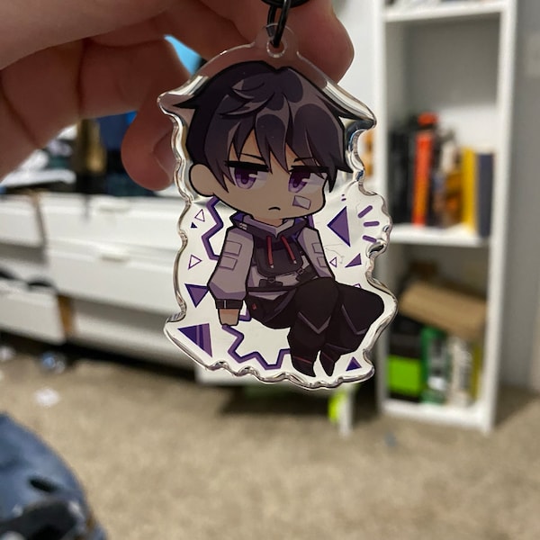 Valorant Acrylic Keychains | Double Sided | Jett, Sage, Raze, Killjoy ...