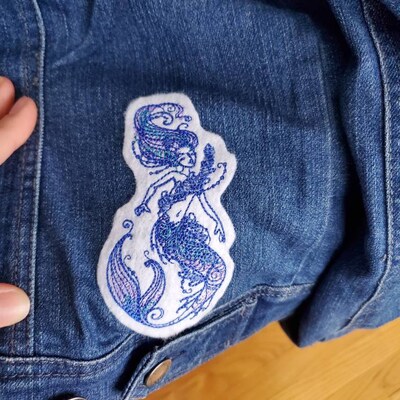 Athena Greek Goddess Iron on Embroidery Patch Mtcoffinz Choose Size ...