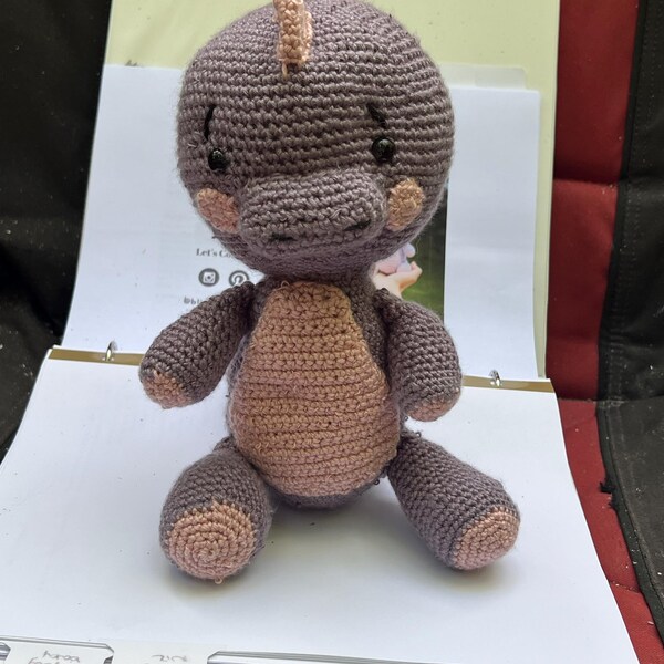 Handmade Crochet Hippo Duo Pattern DIY Amigurumi Hippos PDF, Fun ...
