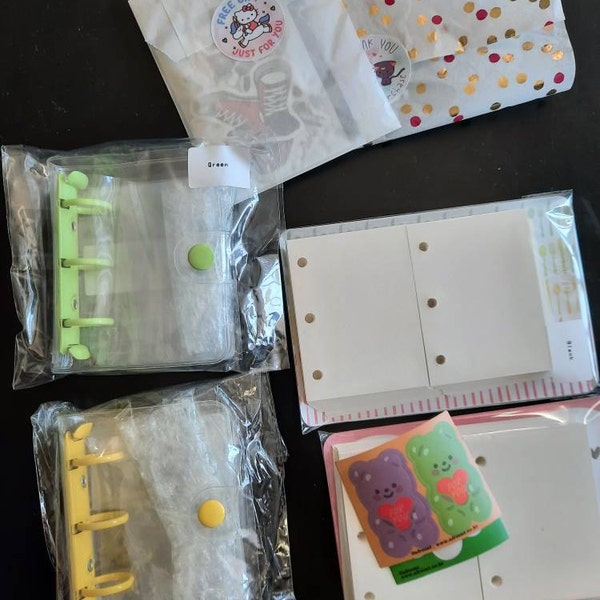 Mini Binder Graph Refill Paper 160 Sheets - Etsy