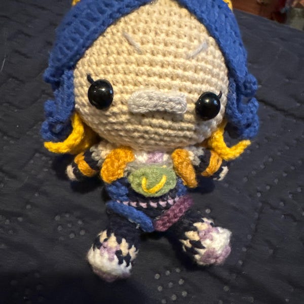 Valorant Killjoy,valorant Gift, Valorant Killjoy Amigurumi Doll ...