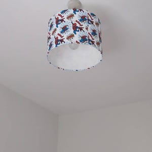 Spider-man Spidey Ceiling Light Shade or Table Lampshade 8",10" or 12 ...