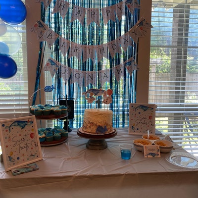 Under the Sea Bunting, INSTANT DOWNLOAD Printable Pennant Banner Ocean ...