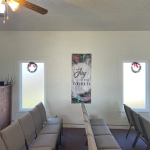 Christmas Banners Set of 4 Banners, 24x60 Each Banner - Etsy