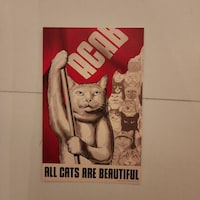 Soviet Cat Defeat the Fascist Snake Poster - Etsy Canada