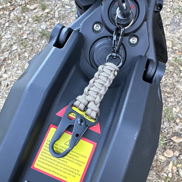 Thin Blue Line Keychain 550 Paracord Keychain - Etsy