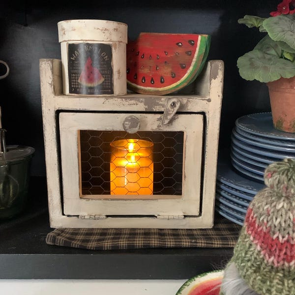 Primitive Distressed Aged Grungy Farmhouse Summer Americana 4th of July ...