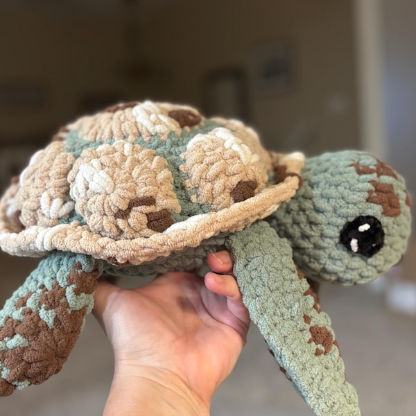 Terri Sea Turtle- PDF Download - Etsy