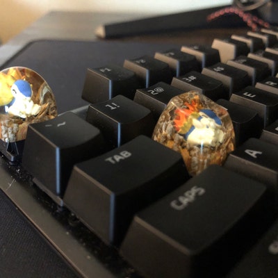 Handmade Dragon Artisan SA and DOM Keycap for MX Keyboard, Dragon ...