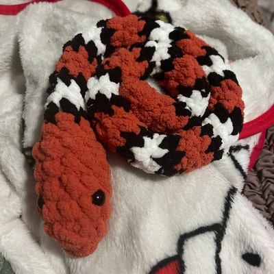 Crochet PATTERN Snake Keychain No Sew Amigurumi Tutorial PDF - Etsy