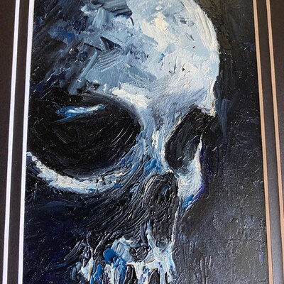 OOAK Deep Green Hand Painted Watercolor Bookmark Rustic Vintage Style ...