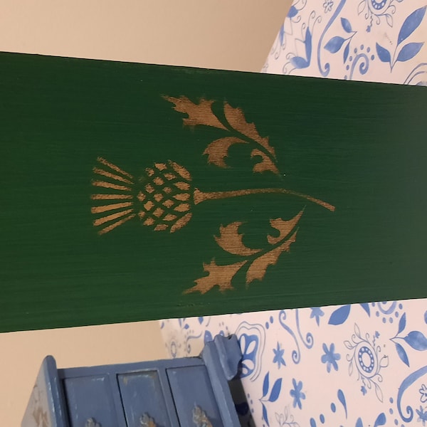 Thistle Stencil Scotland Scottish Mylar Sheet Painting Wall Art Craft ...