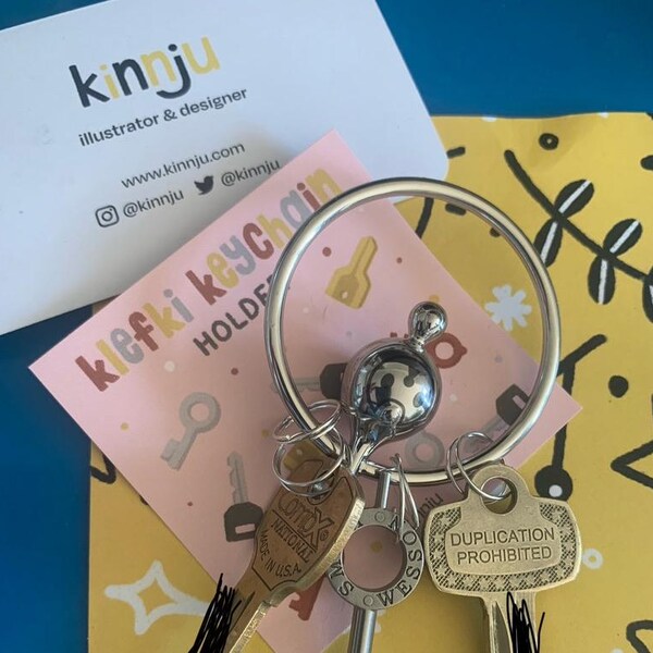 Klefki Keychain and Key Holder - Etsy