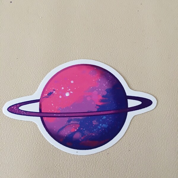 LGBTQ Pride Planets Stickers Transgender Bisexual Asexual Pansexual ...