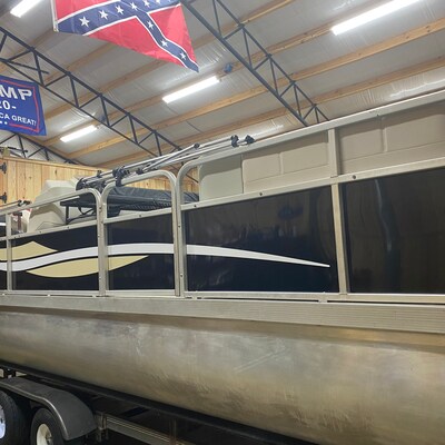 Pontoon Graphics Decals Boat Graphics Decals - Etsy