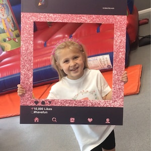 Bluey Photo Prop SELFIE BOARD Photo Booth Frame Trendy - Etsy