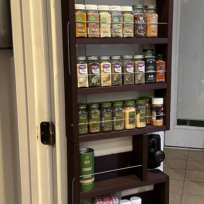 Full Pantry Door Spice Rack - Etsy
