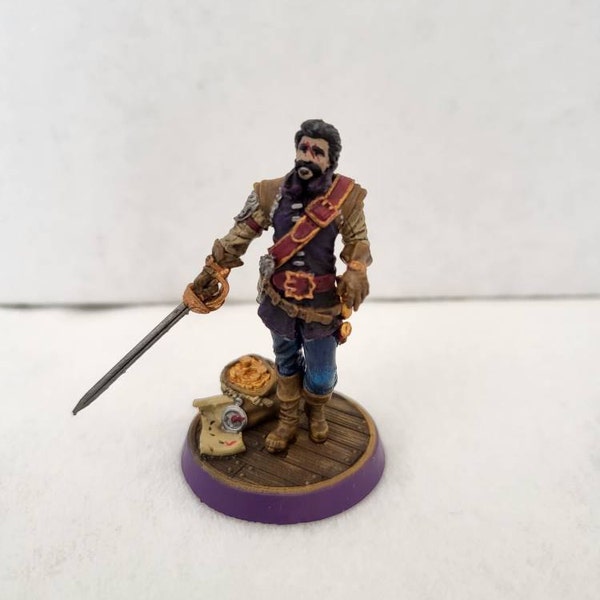 Ferdinand Aguja, Swashbuckler Rogue | Tabletop Gaming Mini or Display ...
