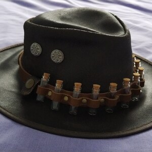 Genuine Leather Handmade Hand Stitched Plague Doctor Hat - Etsy