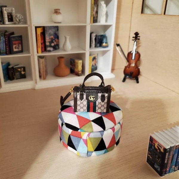 Geometric Print Ottoman/ Coffee Table - Etsy