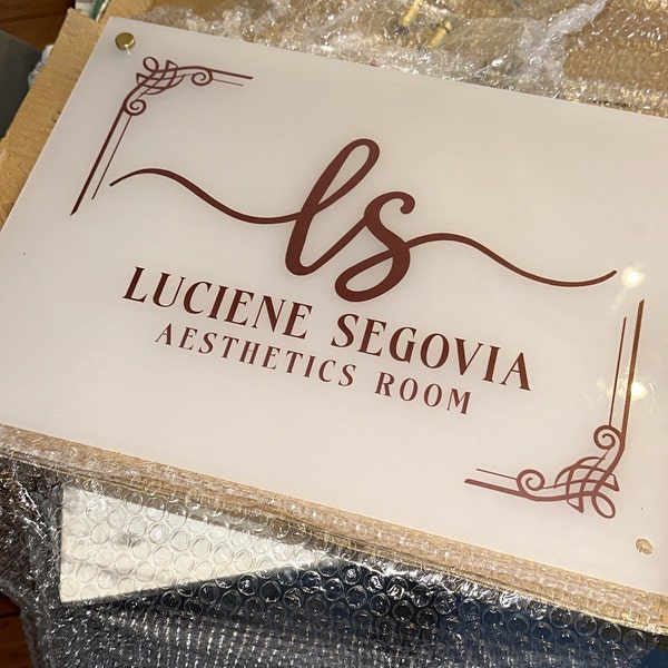 Custom Acrylic Sign, Acrylic Door Sign, Acrylic Office Sign ...