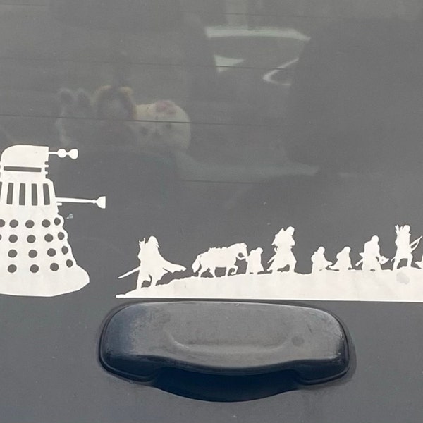 Doctor Who Dalek Family Vinyl Decal Sticker 5 Yearr Warranty! Shipped ...