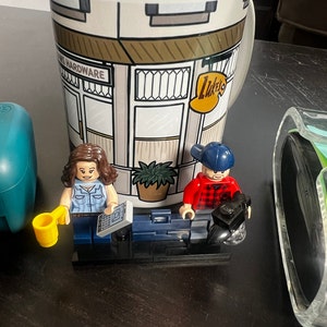 Math Teacher Minifigure Professor With Chalkboard - Etsy