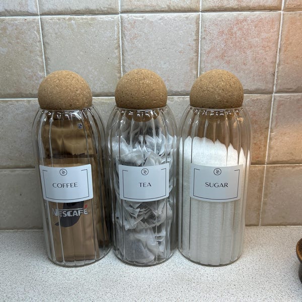 Plain Flour Self Raising Flour Storage Containers 1.2L 2.0L 2.5L ...