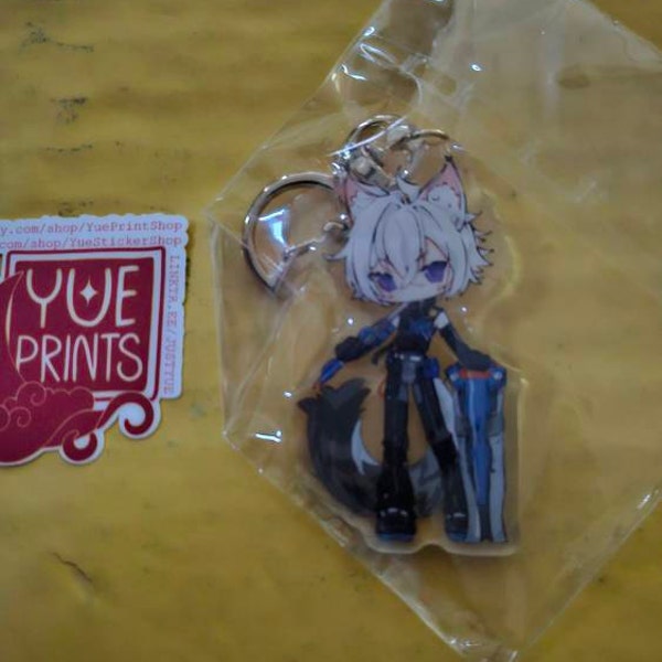 Zenless Zone Zero Keychain Charms - Zhu Yuan Qingyi Seth Jane Doe ...