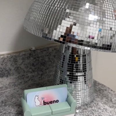 Couch/sofa Style Business Card Holder Loyalty Punch Card Stand Custom ...