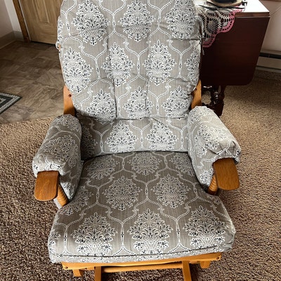 Wingback Rocker Replacement Cushions / Canadian Rocker Cushions ...