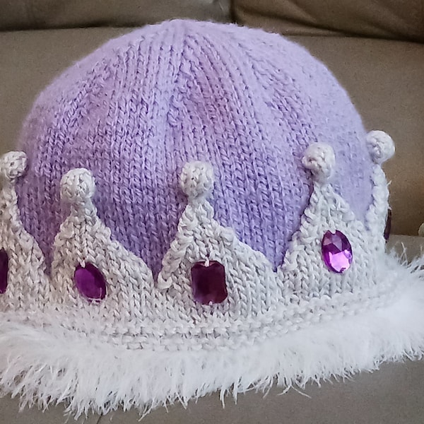 The Royal Beanie Knitting Pattern - Etsy