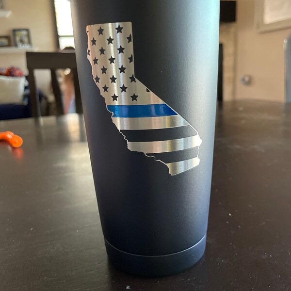 Thin Blue Line Your State as Flag, Thin Blue Line Florida, Thin Blue ...
