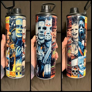 50 Horror Tumbler Wraps for 20 Oz Sublimation Tumbler Bundle - Etsy