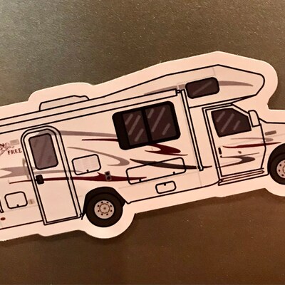 Vintage Trailer Sticker 1961 Aljo Skyliner Cabover in Green - Etsy