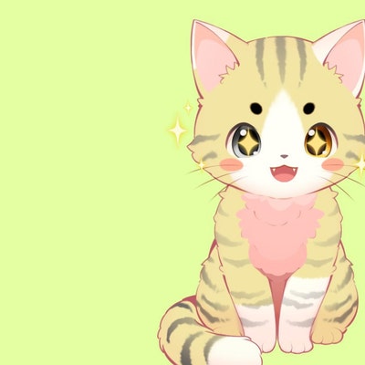 Customizable Vtuber Anime Cats Live2d Avatar - Etsy