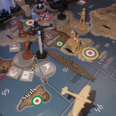 Battleship Kongo IJN Wargaming Axis and Allies Naval Miniature Victory ...