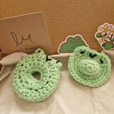Crochet Froggy Fidget Toy PATTERN BUNDLE of 4. Make Your Own Frog ...