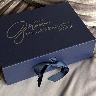 Personalised Bride Gift Box, Bride Gift, Bride to Be, Wife Gift Box ...