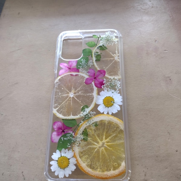 Pressed Flower Phone Case, Dried Flower Samsung Galaxy S24 S23 S22 ...