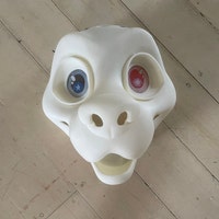 Boar fursuit head-base with movable jaw and eye lids High Quality ABS ...