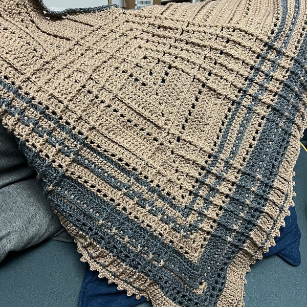 Nova Hooded Triangle Shawl Crochet Pattern, PDF Crochet Winter Hooded ...