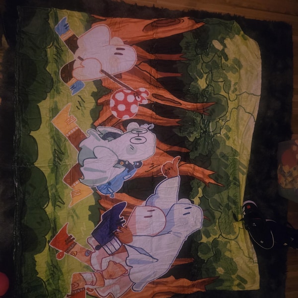 Runaway Ghost Throw Blanket! - Etsy